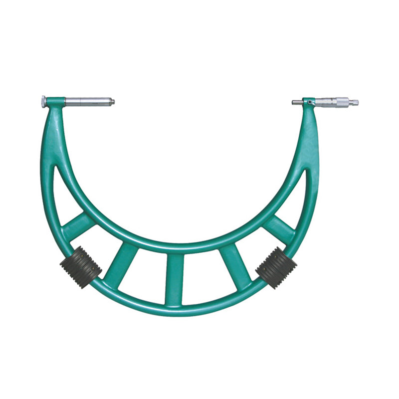 INSIZE 3205-80 Outside Micrometer With Extension Anvil Collar, 72-80 ...