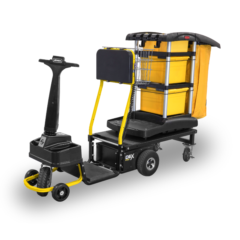 AMIGO MOBILITY Dex Pro Janitorial Cart — Precision Engineering Supply
