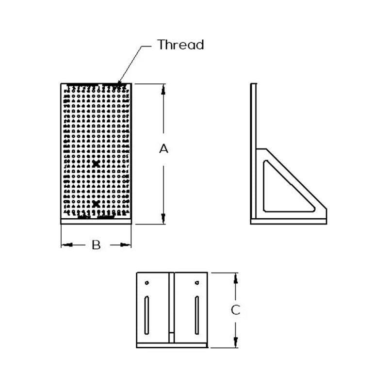 Rayco Fixtures R8-500250-VP Fixture Plate — Precision Engineering Supply